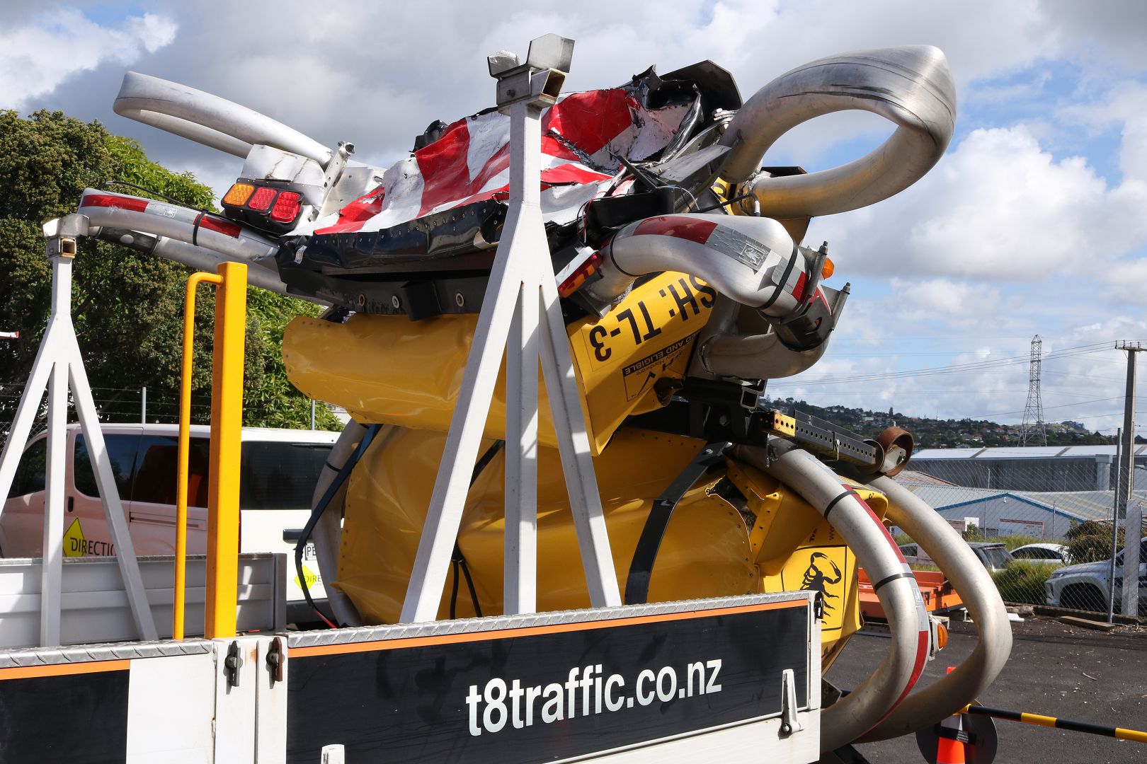 Scorpion Truck Mounted Attenuator in High Speed Impact | RTL