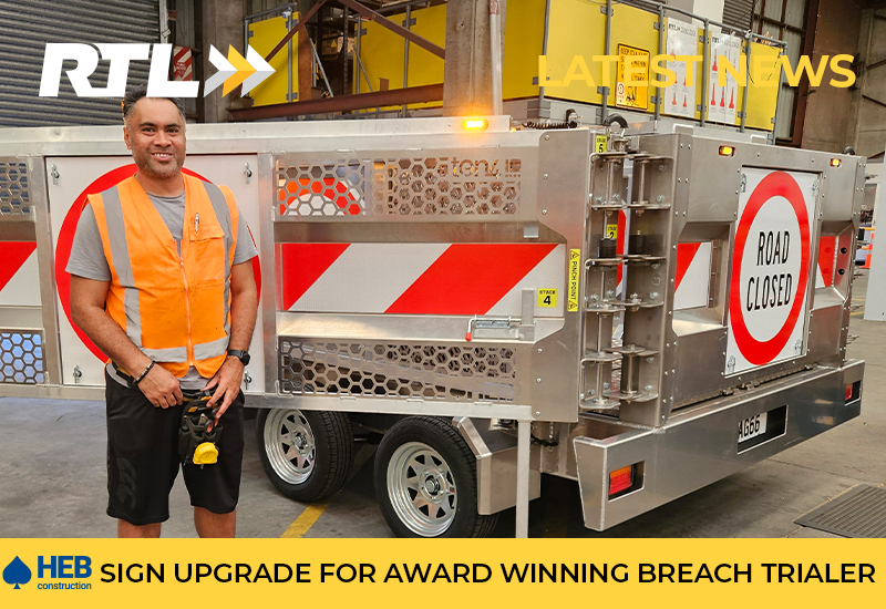 RTL Team Carry out Signs Upgrade on Award-Winning Breach Trailer | RTL